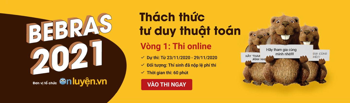 Kỳ thi Thách thức tư duy thuật toán Bebras